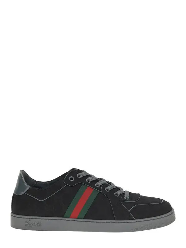 Gucci Stretch Gg Fabric Sneakers - Black