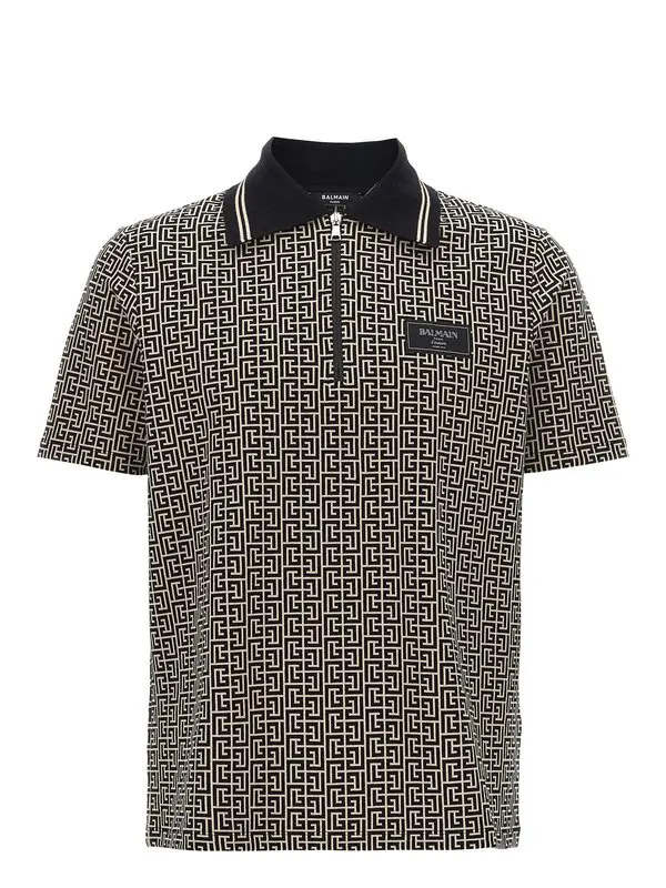 Balmain Pb' Polo Shirt - Multicolor