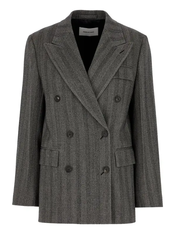 FERRAGAMO Blazer - Multicolor