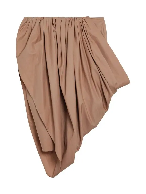 Chloé Reef Shell Cotton Wrap Skirt - Brown