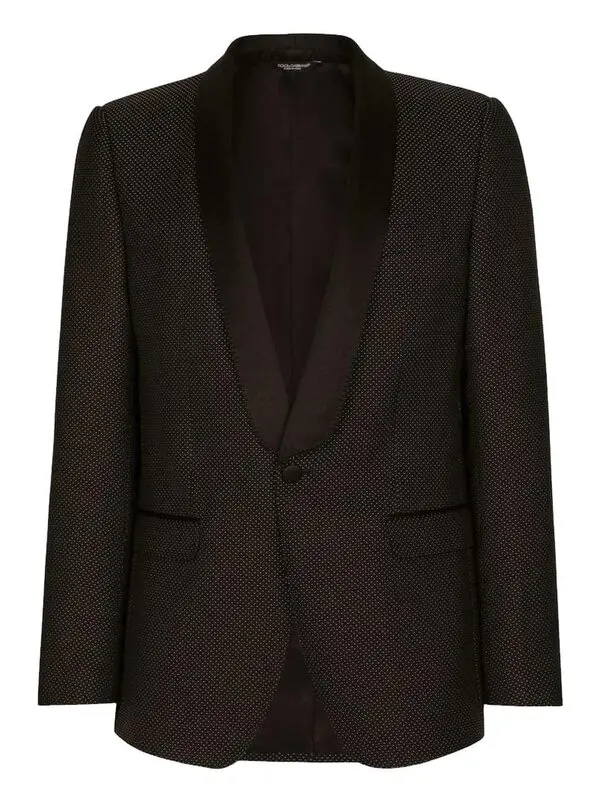 Dolce & Gabbana Jackets Blazers - Black