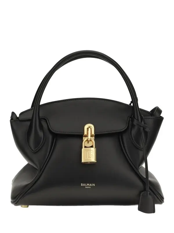 Balmain Small Pulse Day Handbag - Black