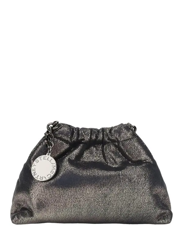 Stella McCartney Falabella Mini Drawstring Shoulder Bag - Blue