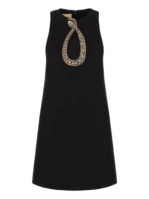 Valentino Garavani Embellished Sleeveless Dress - Multicolor