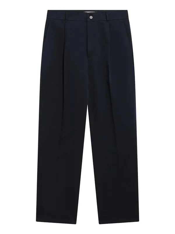 Valentino Garavani Cotton Trousers - Blue