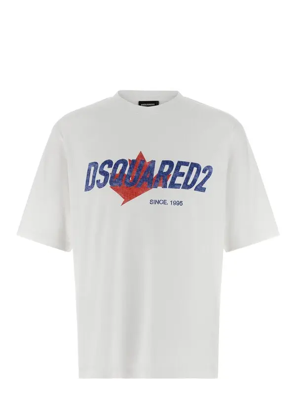 Dsquared2 Rider' T-shirt - White
