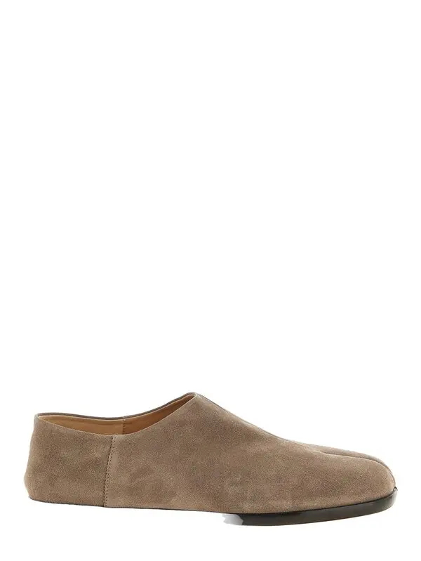 MAISON MARGIELA Tabi Babouche Flat Shoes - Cream