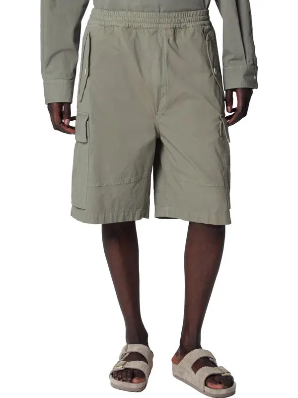 Dsquared2 Ripstop Cotton Cargo Shorts - Cream