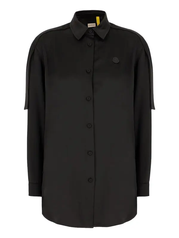 Moncler Long Sleeve Button Up Shirt - Multicolor