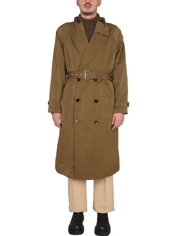 Bottega Veneta Nylon Folding Trench Coat - Multicolor