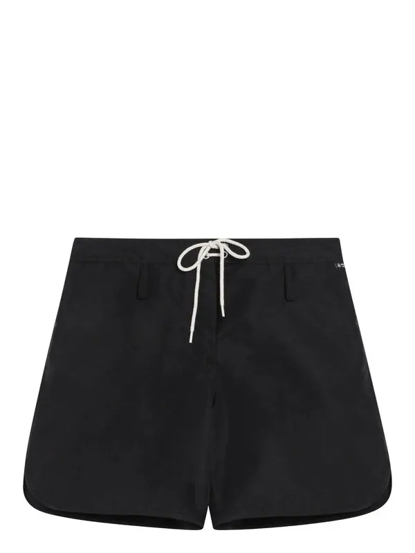 Prada Re-nylon Shorts With Drawstring - Black