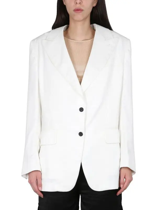 TOM FORD Boyfriend Jacket - White