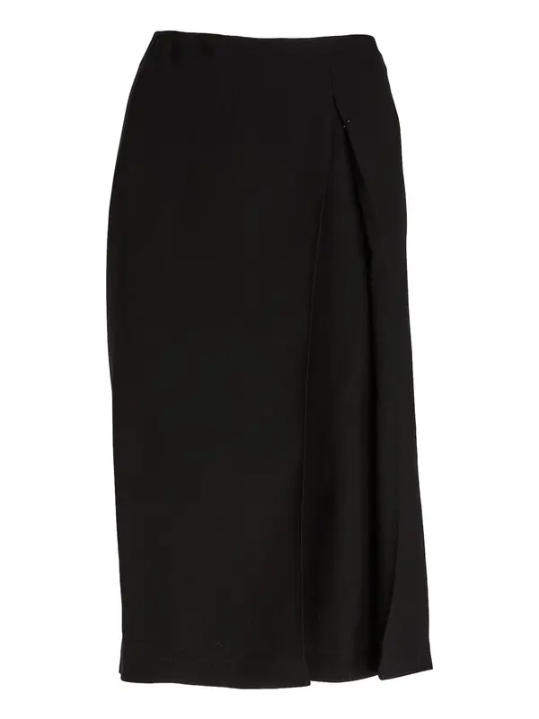 FERRAGAMO Solid Midi Skirt - Multicolor