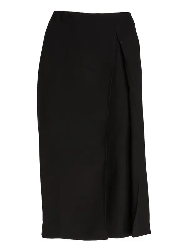 FERRAGAMO Solid Midi Skirt - Multicolor