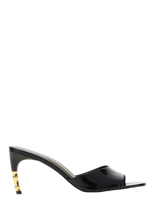 Gucci Leather Mules - Black