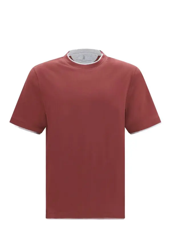 Brunello Cucinelli Cotton T-shirt - Multicolor