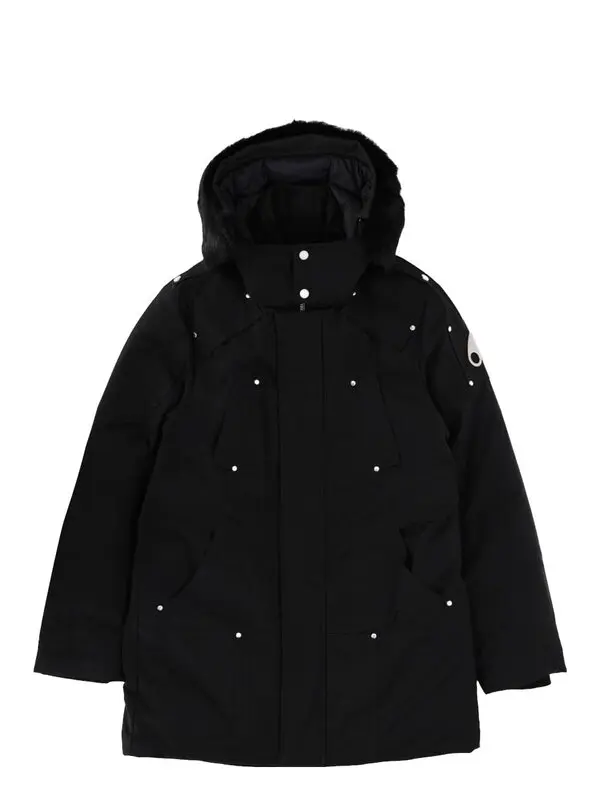 Moose Knuckles Shearling Parka - Black