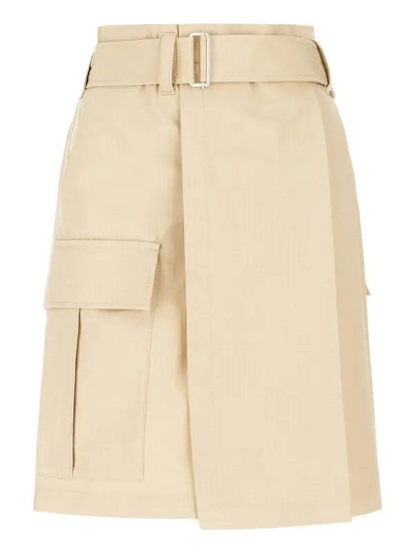 Kenzo Belted Cargo Skirt - Multicolor
