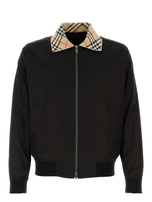 Burberry Cotton Jacket - Black