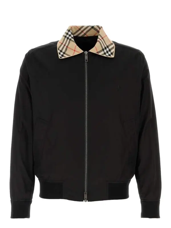 Burberry Cotton Jacket - Black