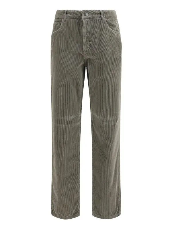 Brunello Cucinelli Corduroy Pants - Green