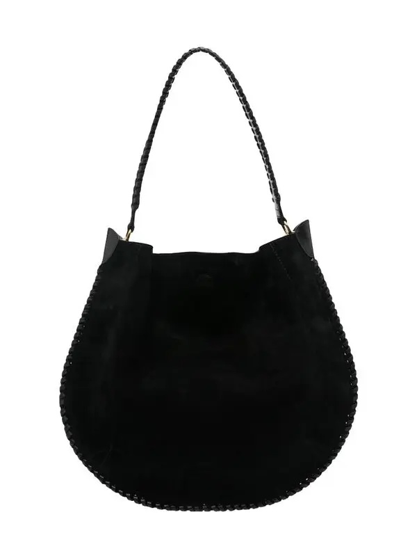 Isabel Marant Étoile Oskan Suede Calfskin Shoulder Bag - Multicolor