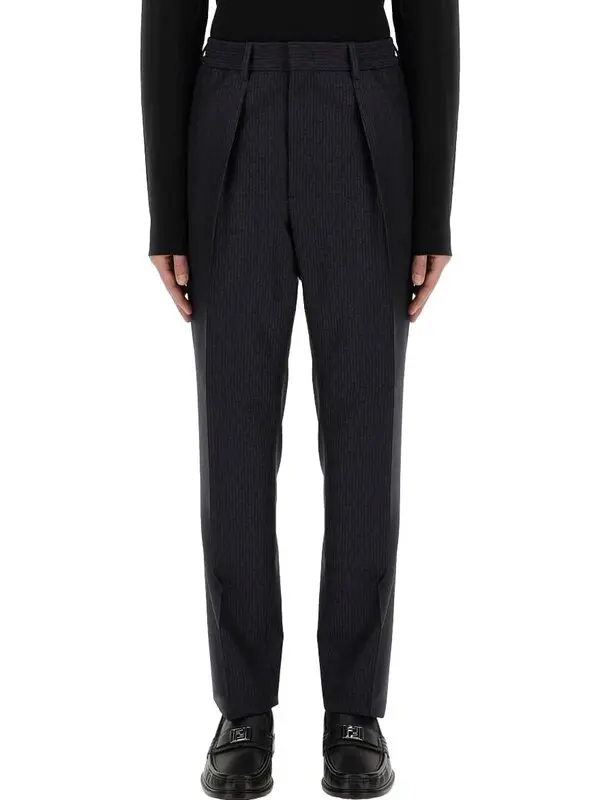 Fendi Wool Pants - Blue