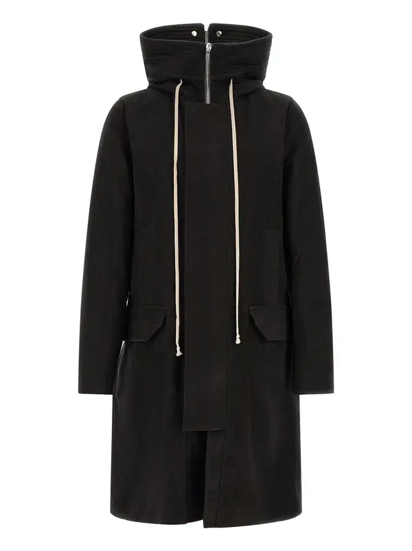 Rick Owens Megaparka Parka - Black
