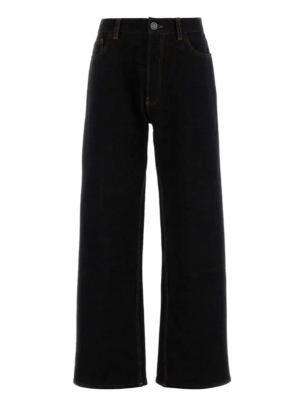 Alaïa Stretch Denim Jeans - Blue