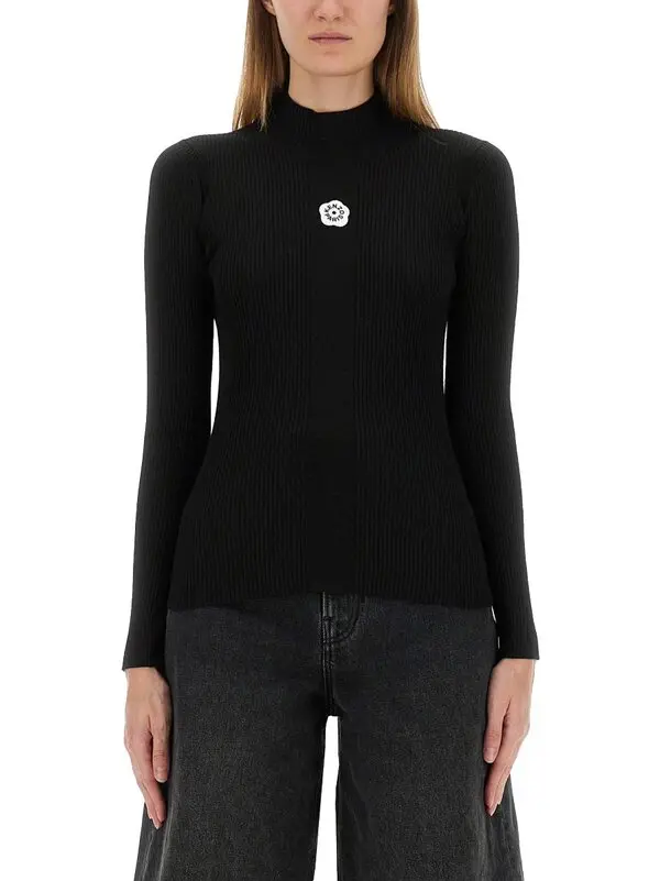 Kenzo Embroidered Boke Flower 2.0 Jersey - Black