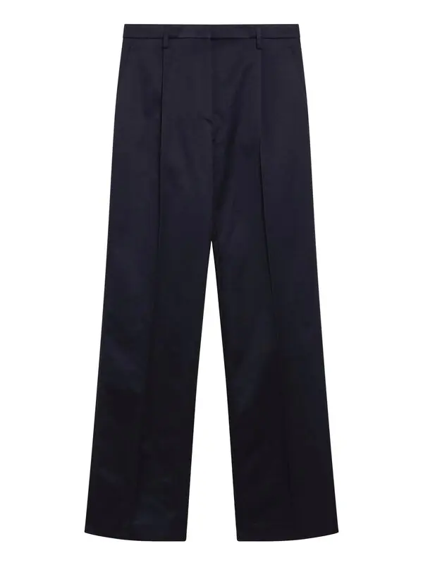 Prada Cotton Chino Trousers - Blue