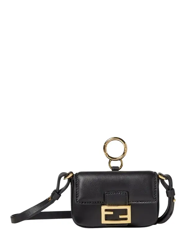 Fendi Nano Baguette Charm In Nappa Leather - Multicolor