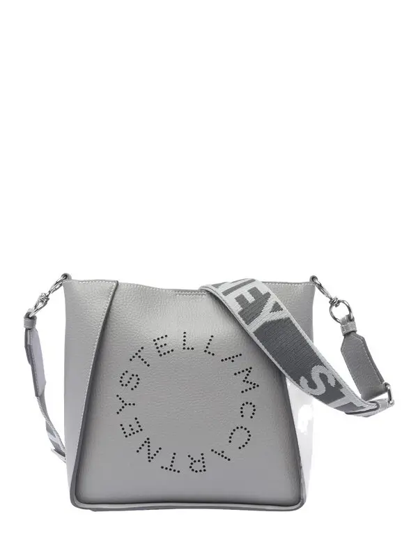 Stella McCartney Stella Logo Crossbody Bag - Gray