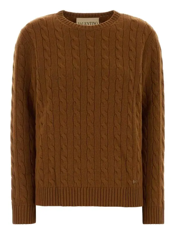 Valentino Garavani Cashmere Sweater - Brown