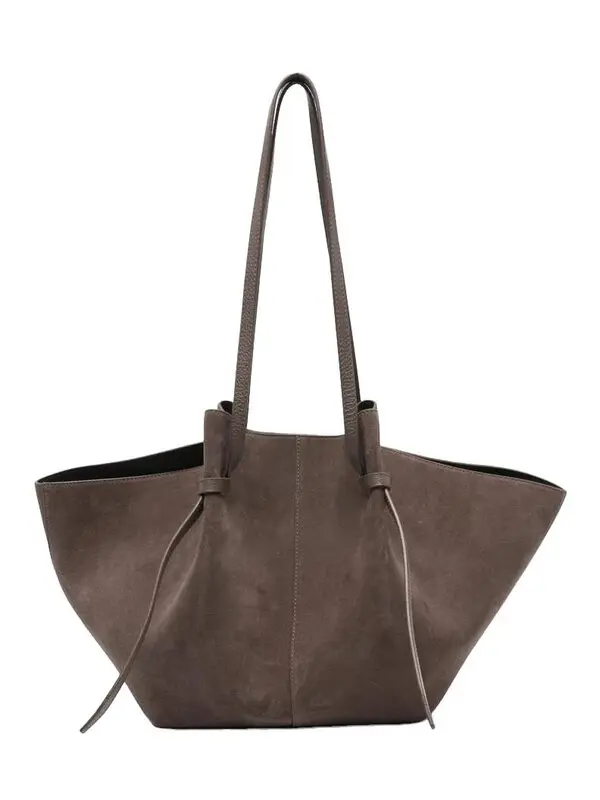 Yuzefi Suede Tote Bag - Brown