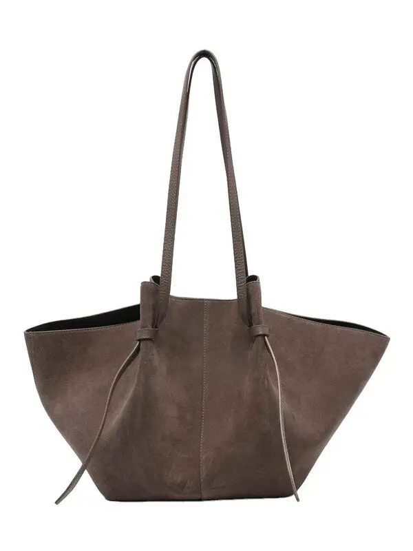Yuzefi Suede Tote Bag - Brown