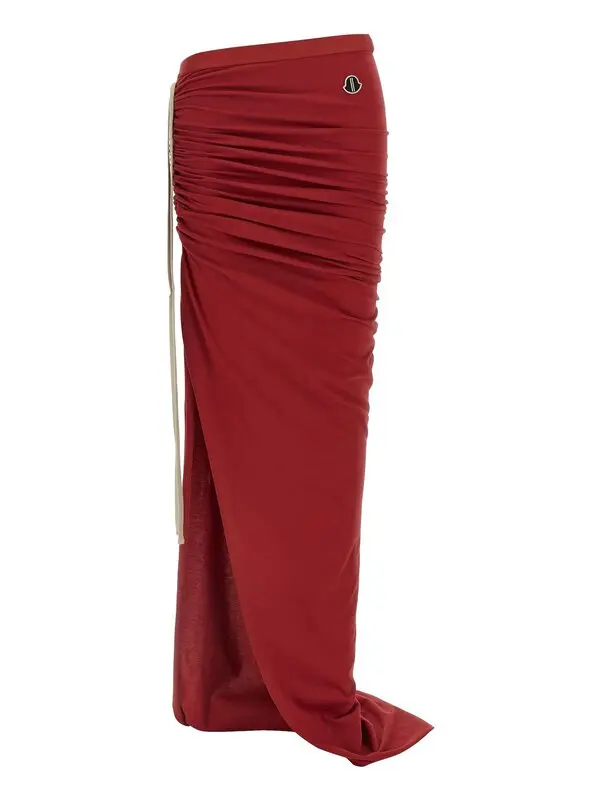 Rick Owens Adjustable Skirt - Red