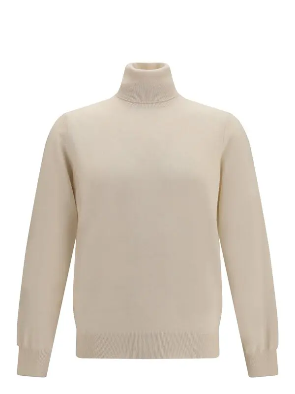 Brunello Cucinelli Cashmere Turtleneck Sweater - Multicolor