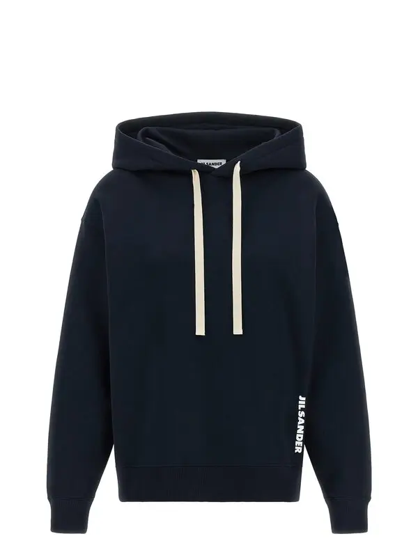JIL SANDER Hoodie - Blue