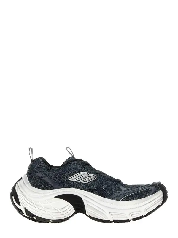 Balenciaga Denim 6xl Sneakers - Blue