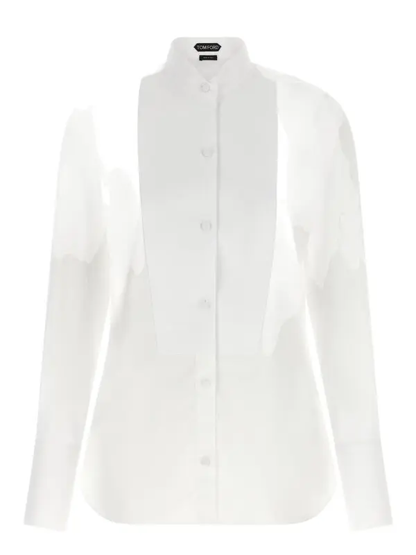 TOM FORD Tuxedo Shirt - White