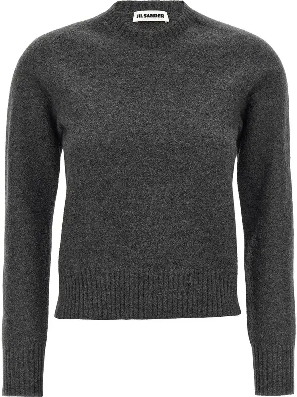 JIL SANDER Wool Sweater - Gray