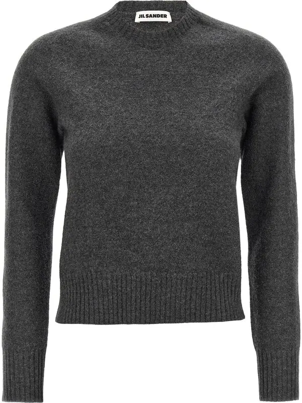 JIL SANDER Wool Sweater - Gray