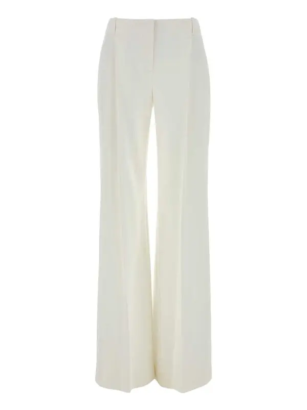 ERMANO SCERVINO Ermanno Scervino Crepe Palazzo Pant - White