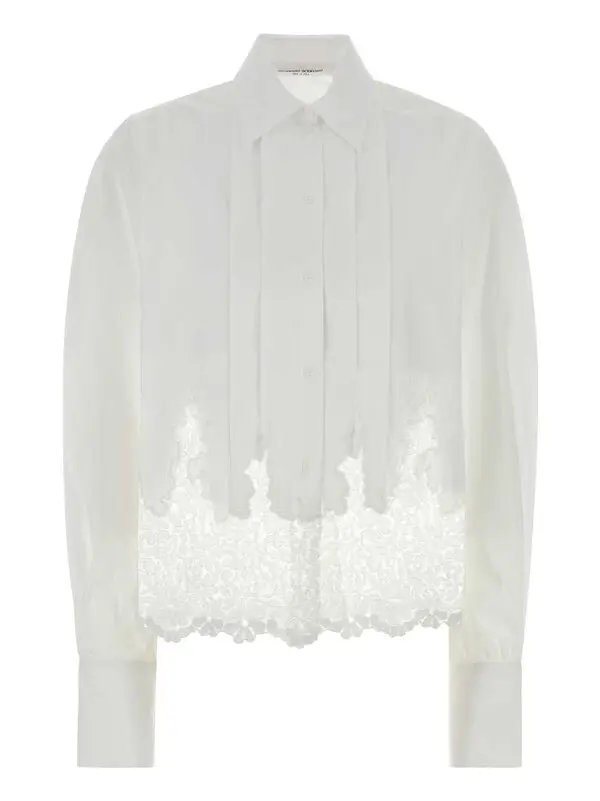 ERMANO SCERVINO Ermanno Scervino Poplin Shirt - White