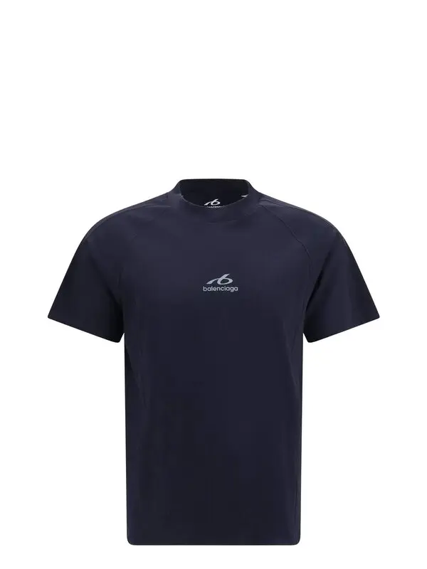 Balenciaga Long-sleeve Layered T-shirt - Blue