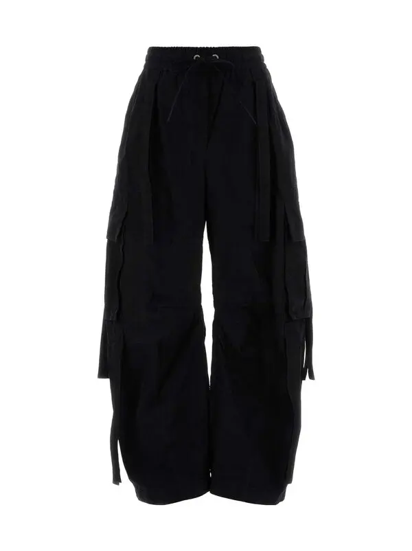 Dolce & Gabbana Cotton Blend Cargo Pant - Black