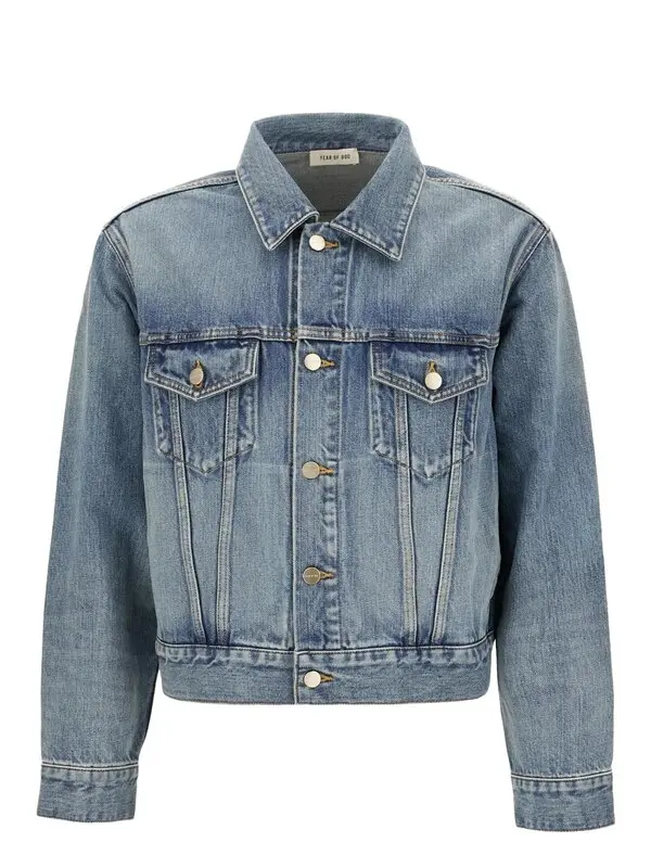 Fear Of God Denim Jacket - Multicolor