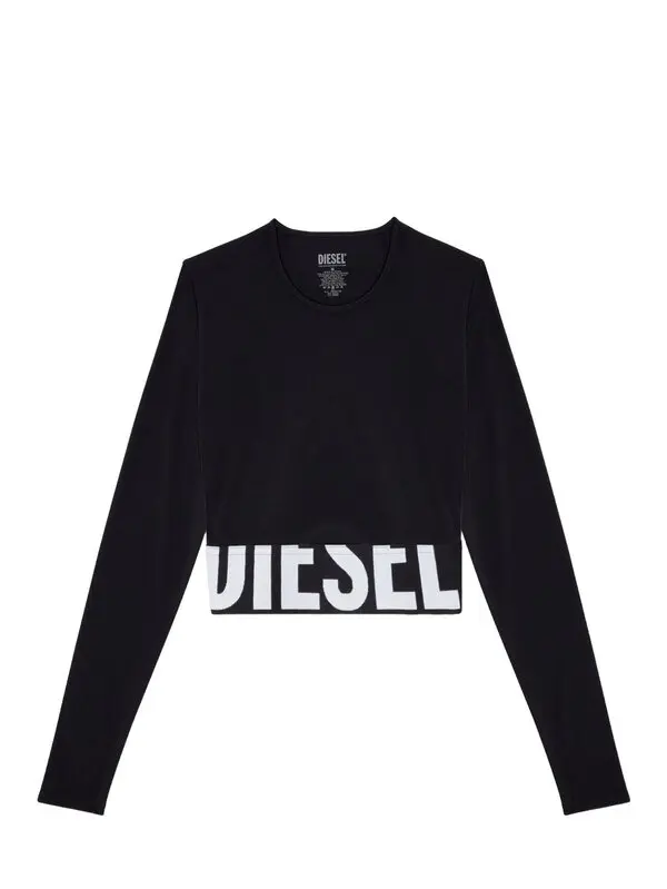 DIESEL® Logo Crop Top - Multicolor