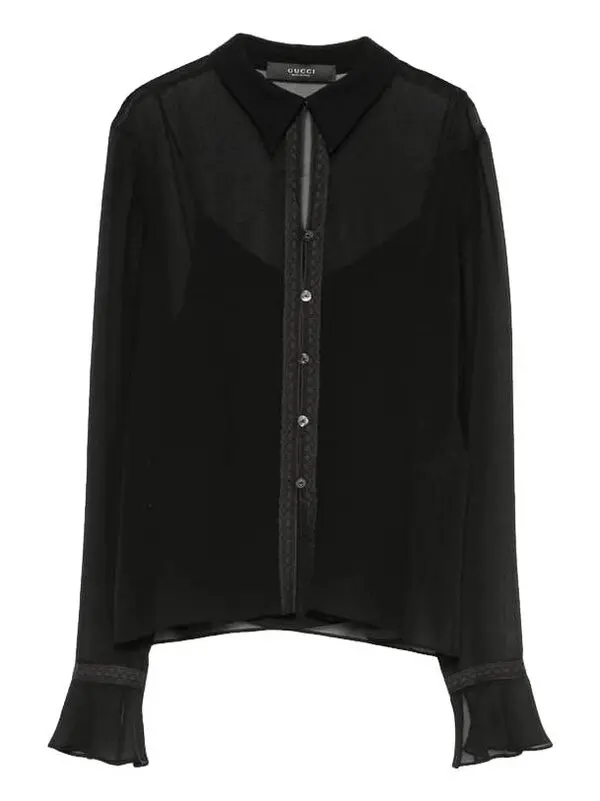 Gucci Tops Blouses - Black